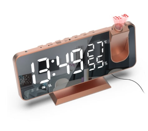 Digital LED projection alarm clock – Luoma Living