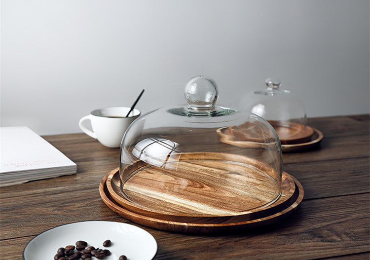 Plate with glass dome – Luoma Living